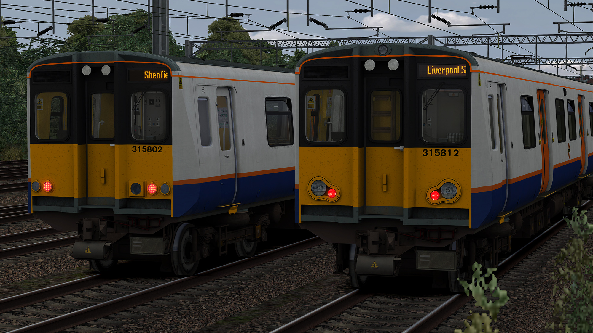 Class 315 LED Destinations Update – Alan Thomson Simulation